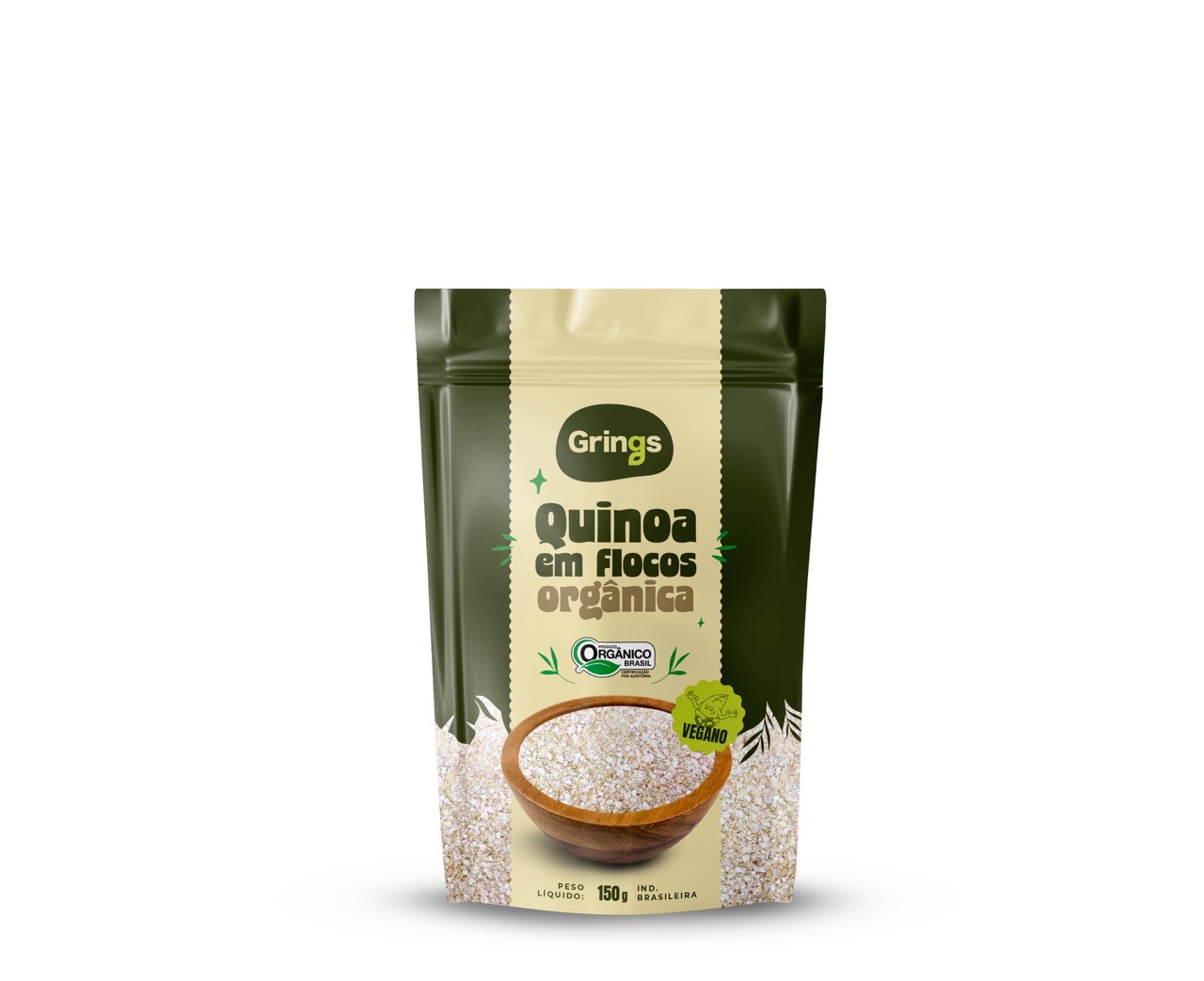 Quinoa Flocos Orgânica 150g | Grings
